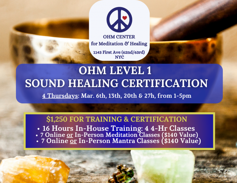 Ohm Center – Ohm offers Sound Baths, Sound Healing, Acupuncture ...